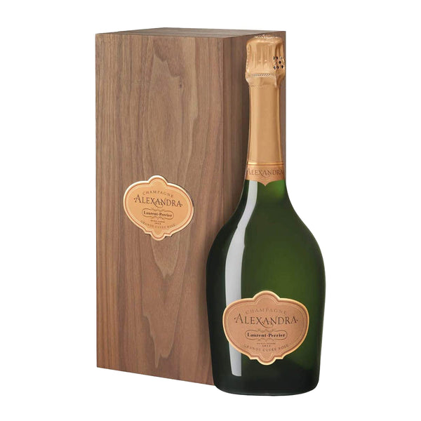 Champagne Brut Grande Cuvée Rosé Alexandra Cassetta Legno - Laurent Pe ...